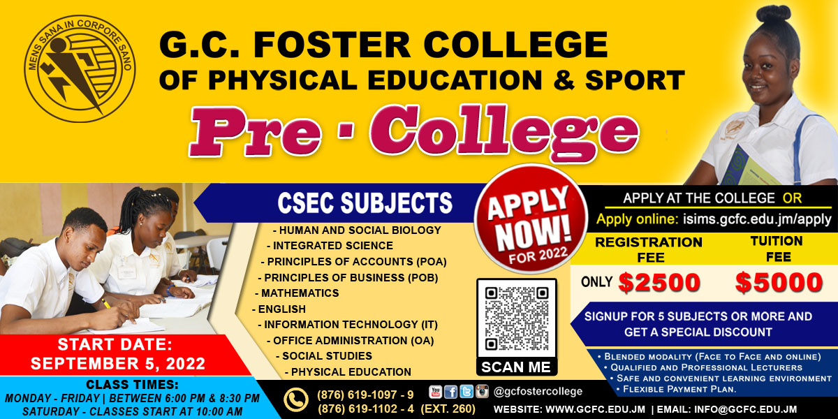 G.C. Foster College – A Sound Mind in a Sound Body